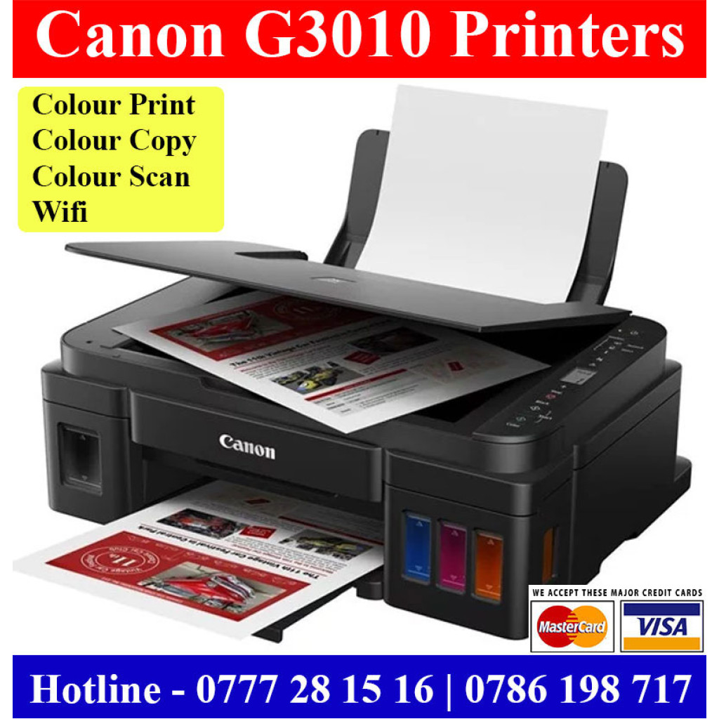 Canon G3010 Printers Sri Lanka. Canon G3010 Printer Price - Canon G3010