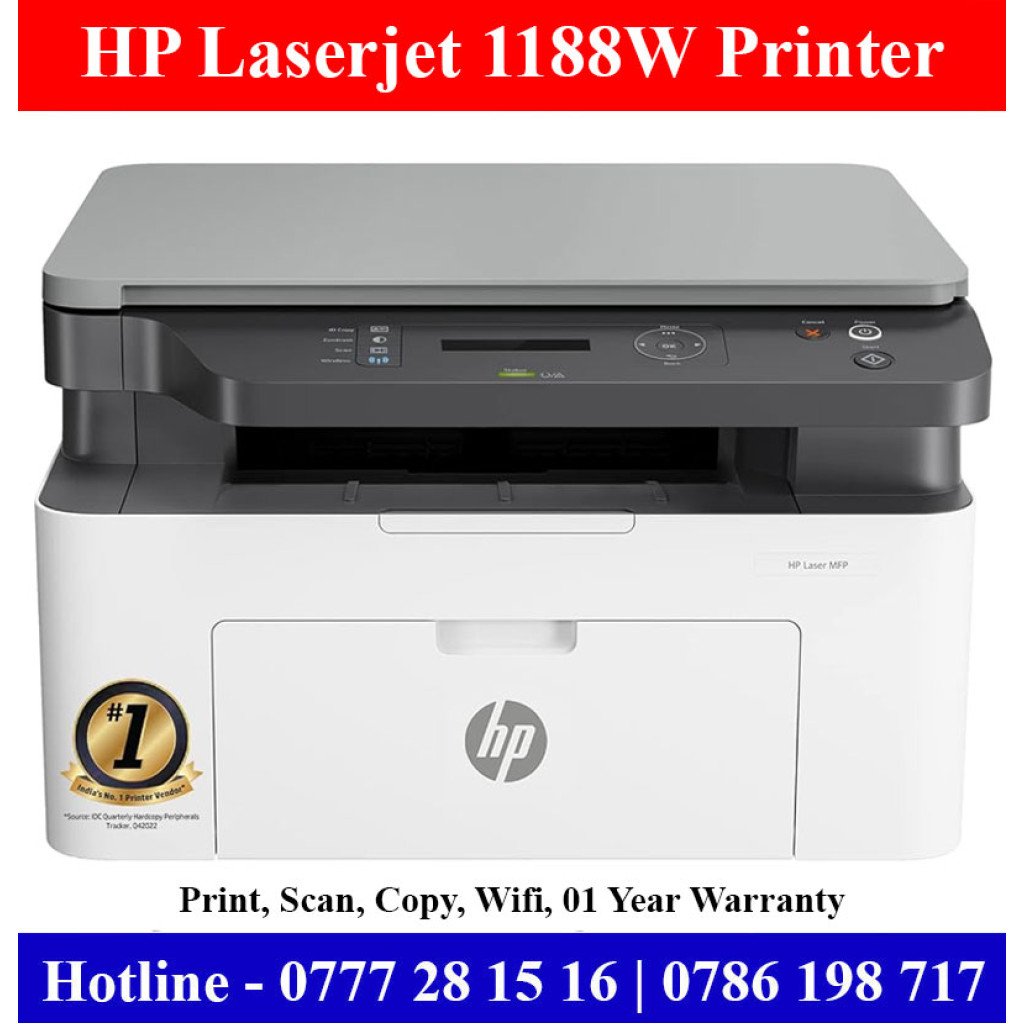 HP LaserJet 1188W Laser Printers Sri Lanka Price - HP 1188W Laser Printer